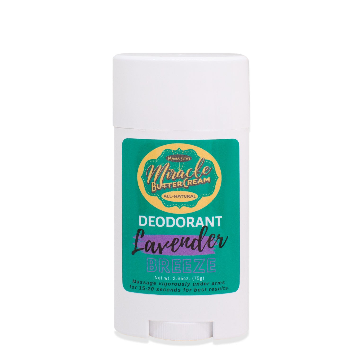 All-Natural DEODORANT – Miracle Butter Cream