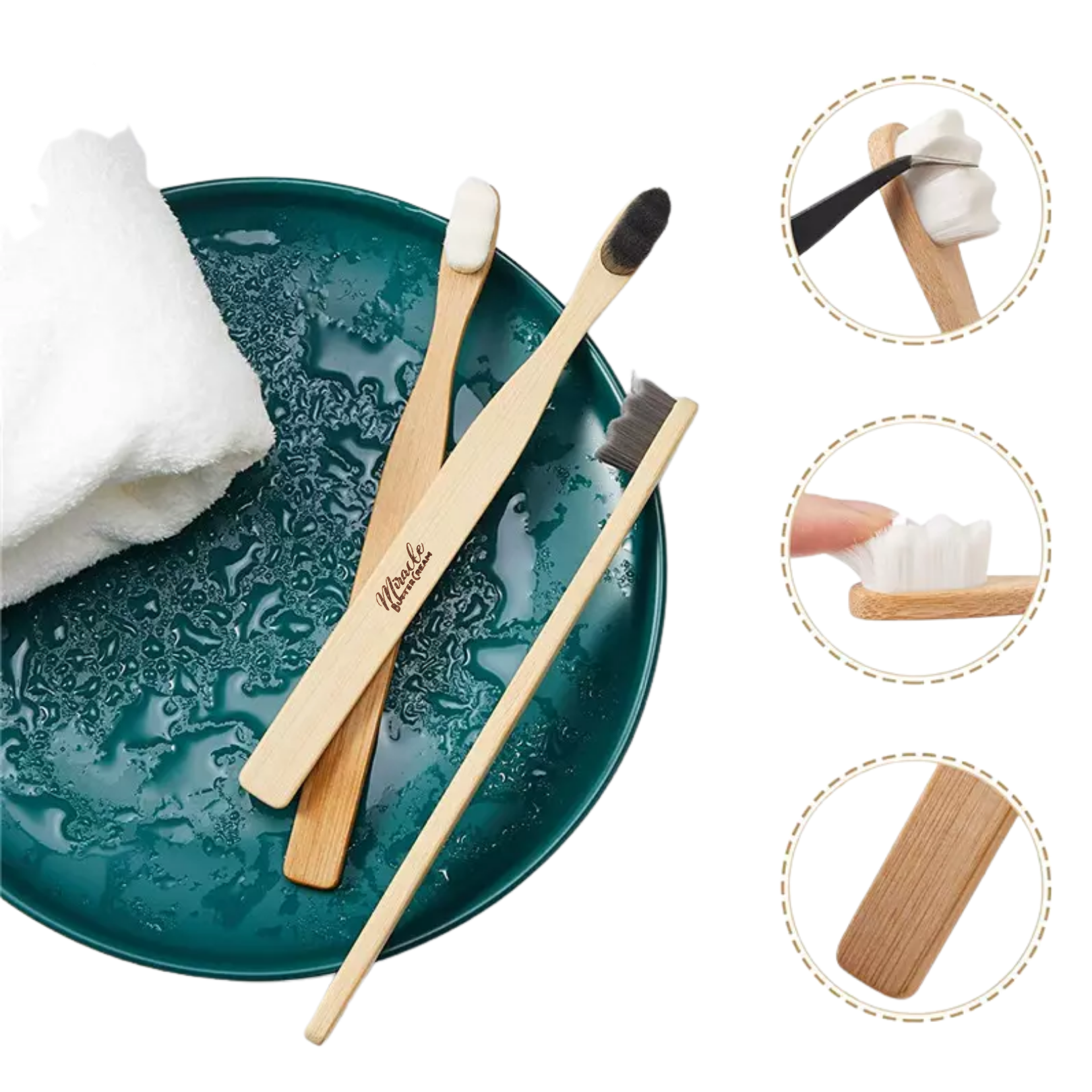 World's Softest 20,000 Bristle Toothbrush – Miracle Butter Cream